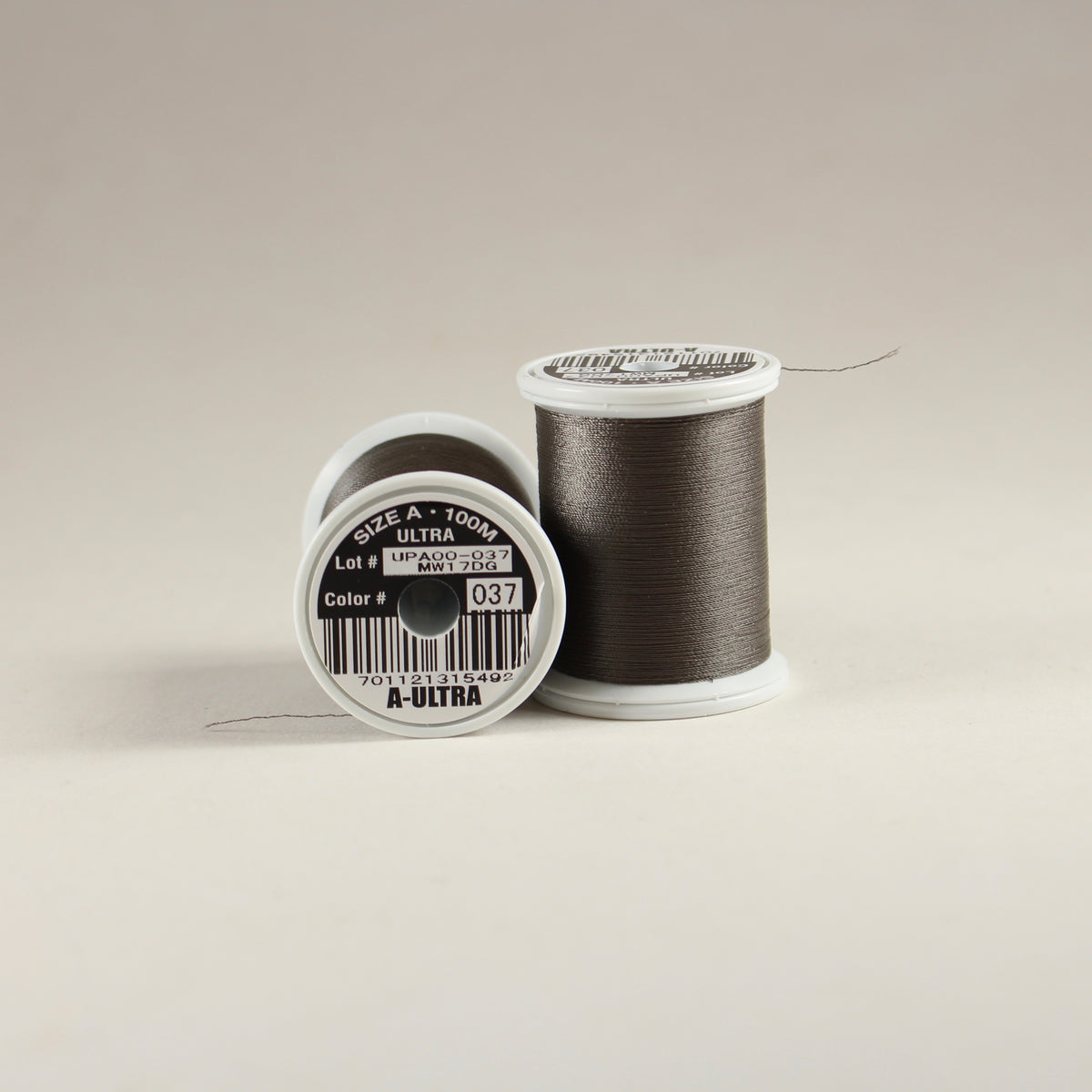 Fuji Ultra Poly rod wrapping thread in Rain Cloud #037 (Size A 100m sp ...