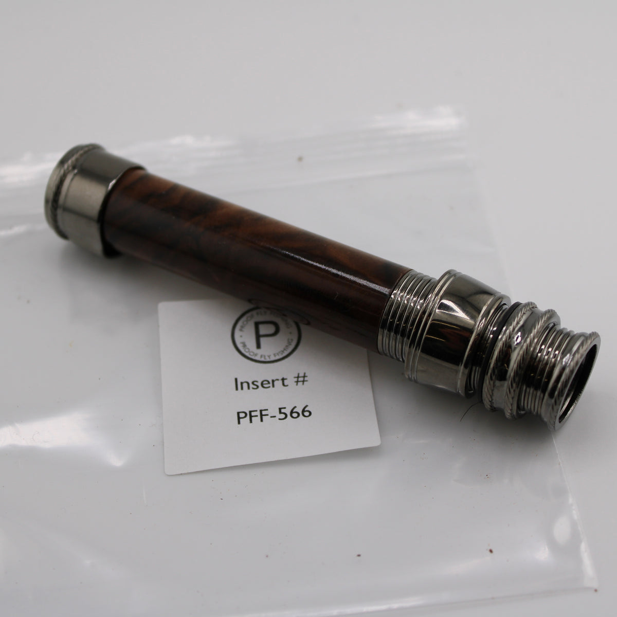 Snake Brand .640" down-locking reel seat in black nickel PFF-566 ...