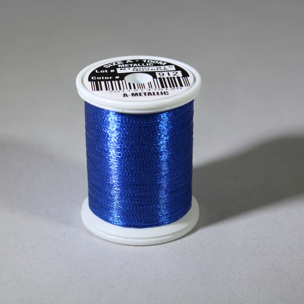 Fuji Royal Blue metallic thread (# 912 Size A 100m spool) – Proof Fly ...