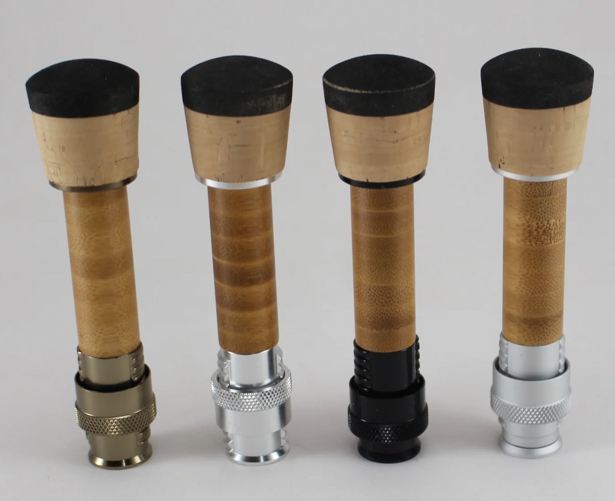 Garrison 4-6wt. down-locking reel seat with fighting butt. (Assorted i ...