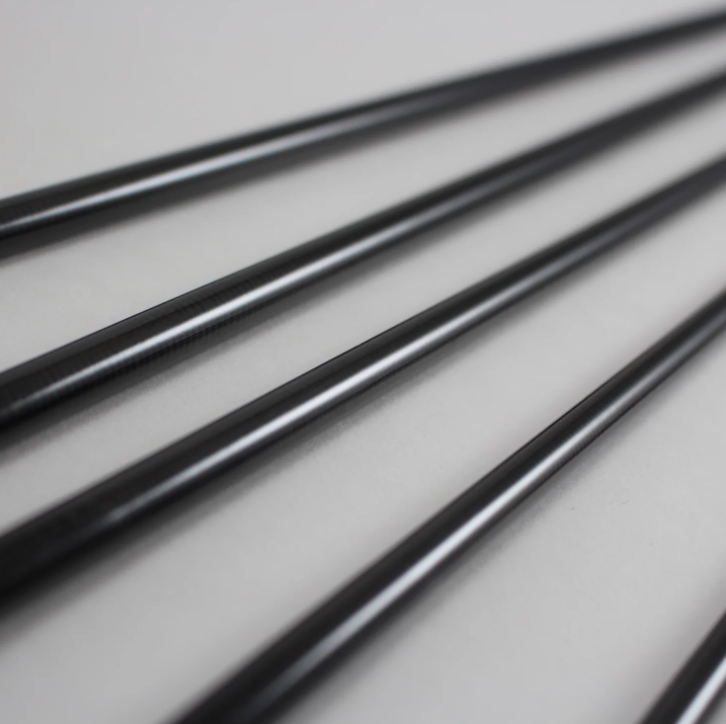 9' 7wt. four piece carbon fiber fly rod blank (graphite color blank ...