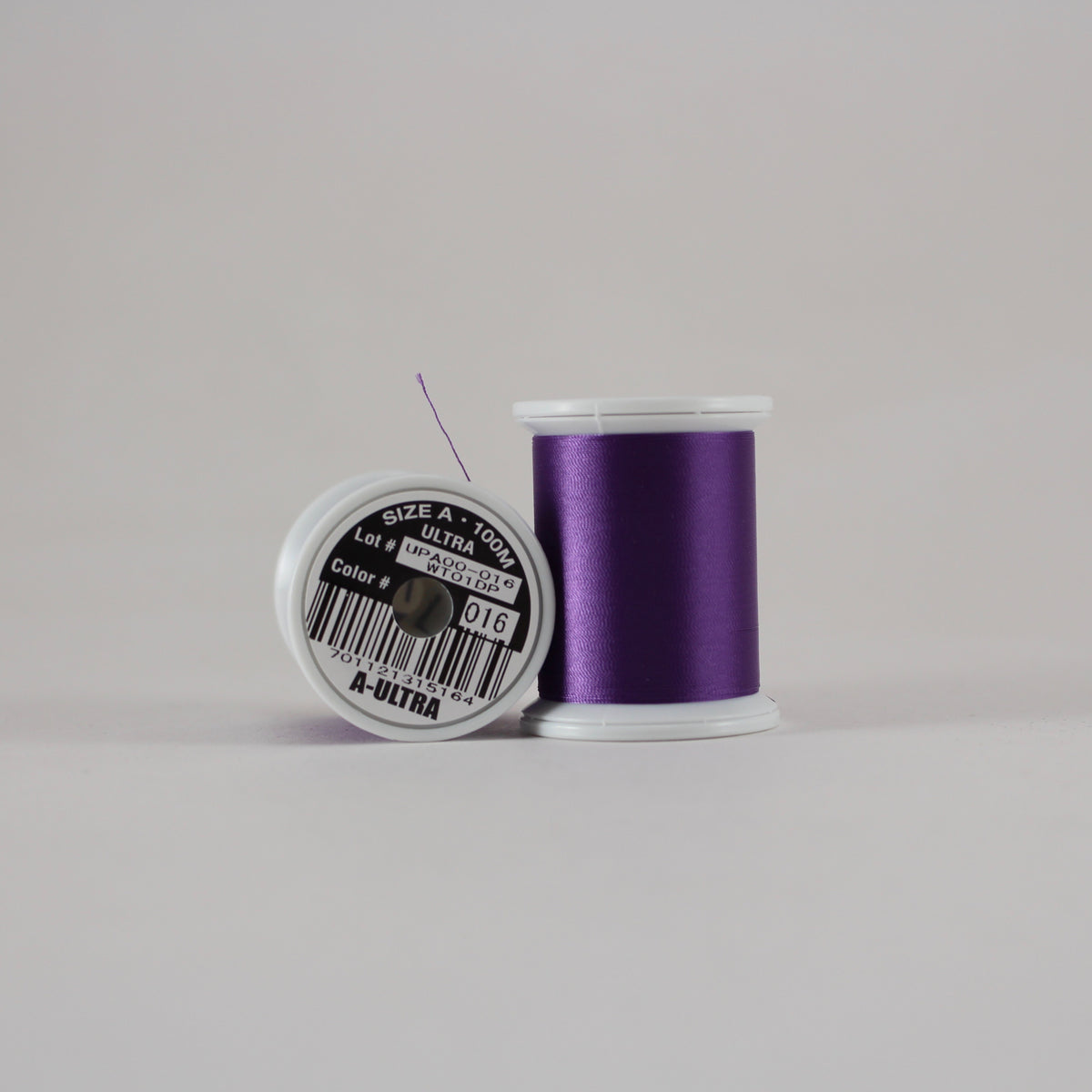 Fuji Ultra Poly rod wrapping thread in Purple #016 (Size A 100m spool ...